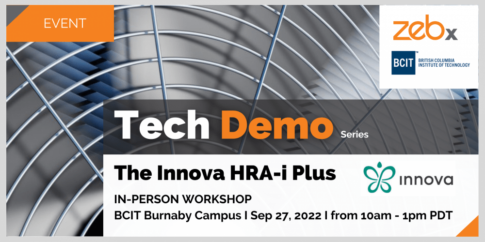 Tech Demo Series: The Innova HRA-i Plus | B.C. Green Building Event ...